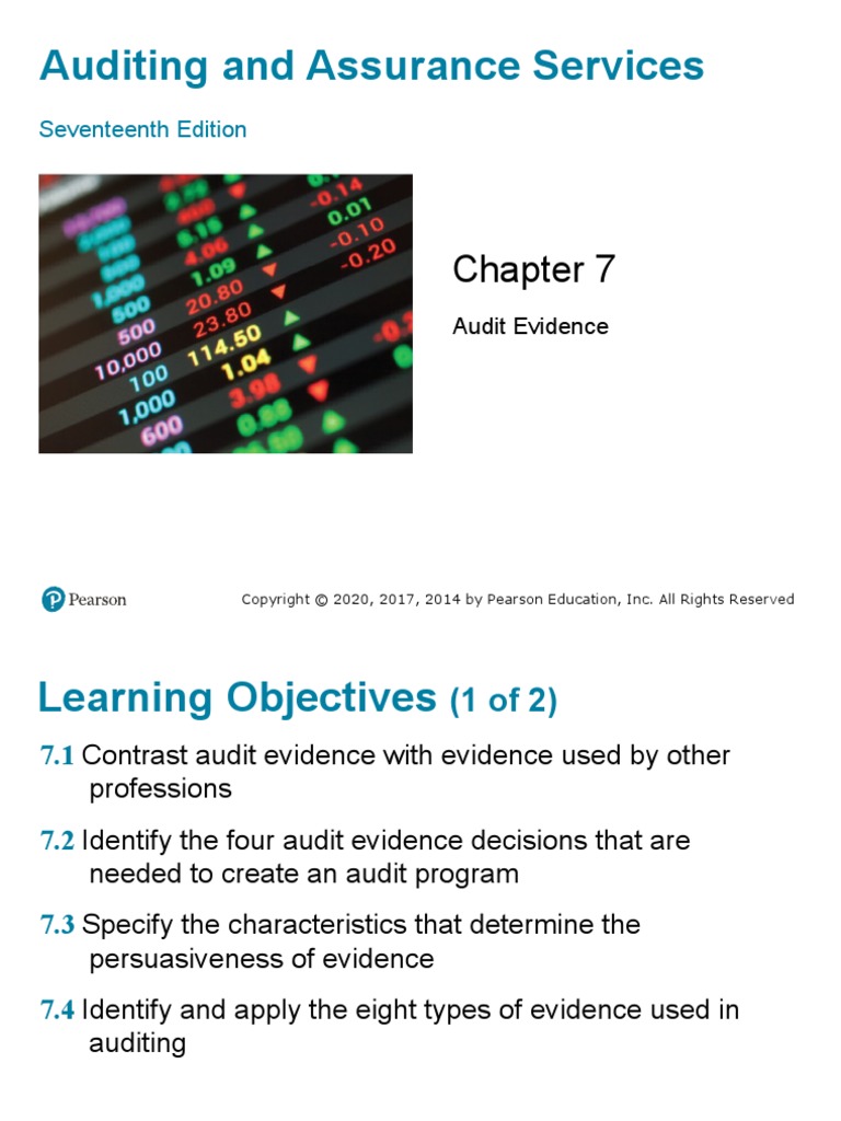 Arens Aas17 PPT 07 | PDF | Financial Audit | Audit