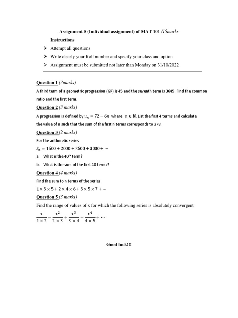 Assignment 5 | PDF | Teaching Methods & Materials