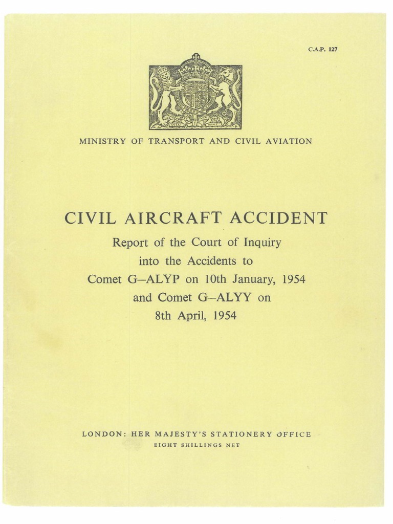 Report of The Court of Inquiry G-ALYP & G-ALYY | PDF | Aviation | Transport