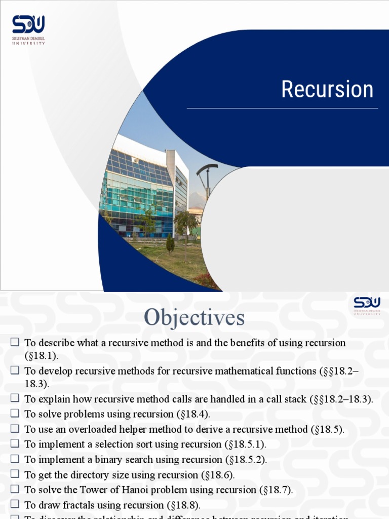 18 Recursion | PDF | Mathematical Logic | Computing 18 Recursion | PDF | Mathematical Logic | Computing