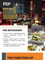 BQT Table Setup - Buffet | PDF | Buffet | Spoon