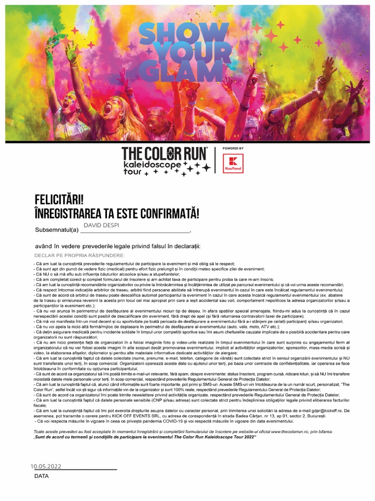 Scrisoare de Confirmare | PDF