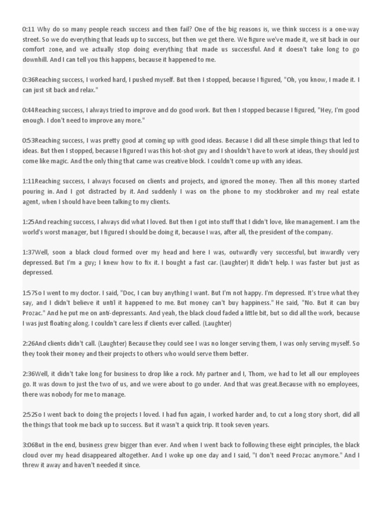 Success Is A Continuous Journey | PDF