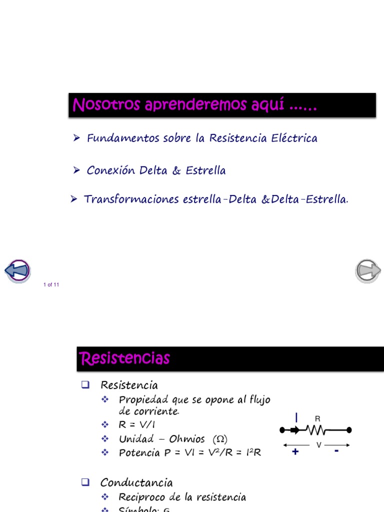 Delta Estrella | PDF | Resistencia Eléctrica y Conductancia | Materiales