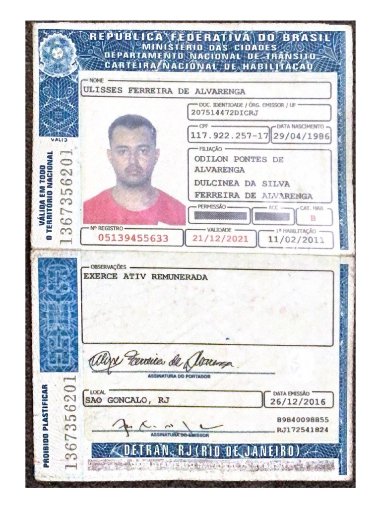 Departamento Nacional de Transito | PDF