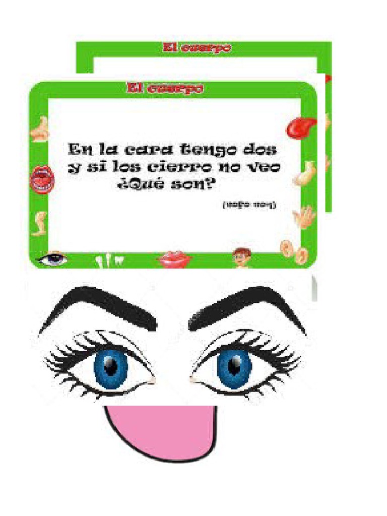 Adivinanzas Del Cuerpo Humano Pdf