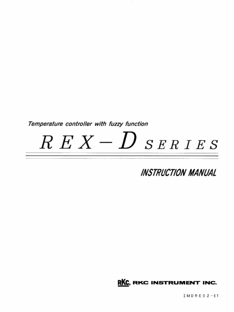Rex D100 | PDF