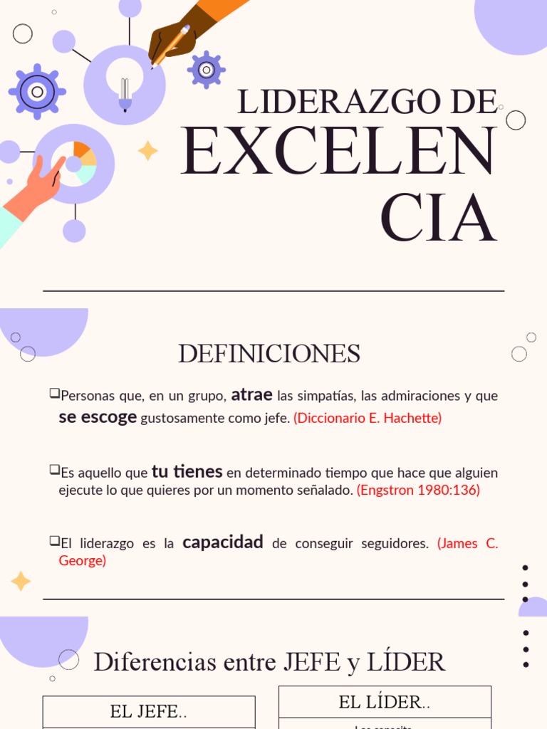 Liderazgo de Excelencia | PDF | Liderazgo | Planificación