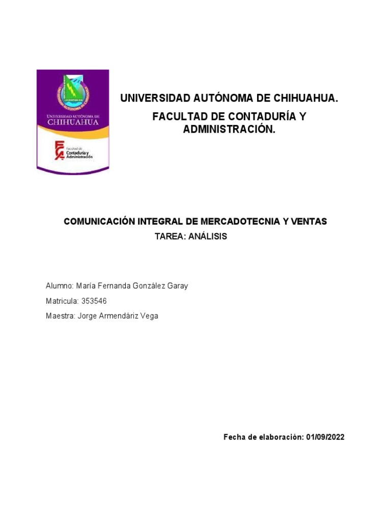 Tarea Análisis | PDF | Mc Donald's | Marketing