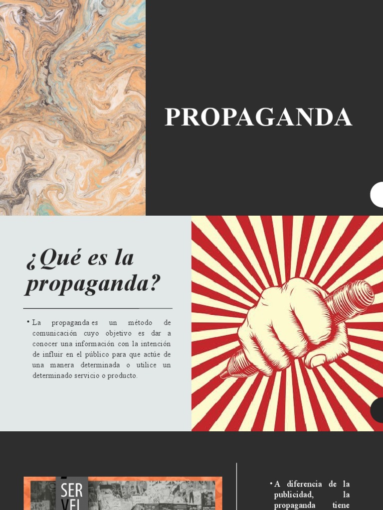 Propaganda: Influencia y Persuasión | PDF | Propaganda | Publicidad