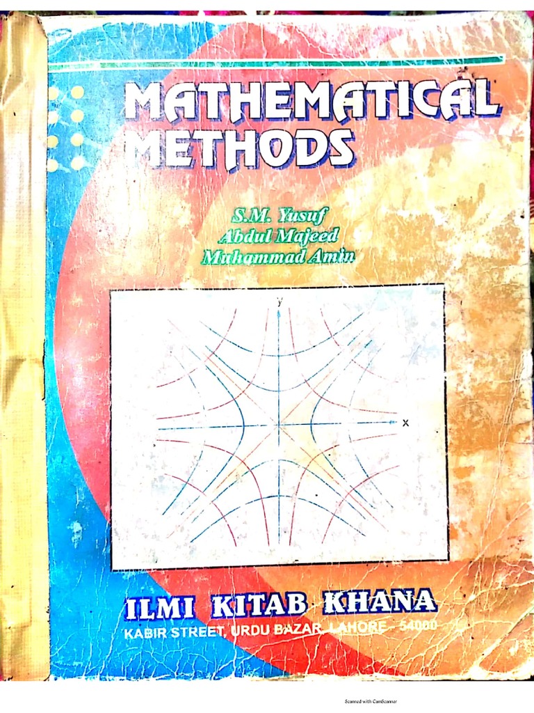 B.SC Mathematical Methods by S.M. Yusuf | PDF