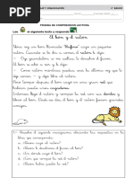 Prueba Del Libro Stone Fox (Adecuada Transitorios) 4tos. | PDF