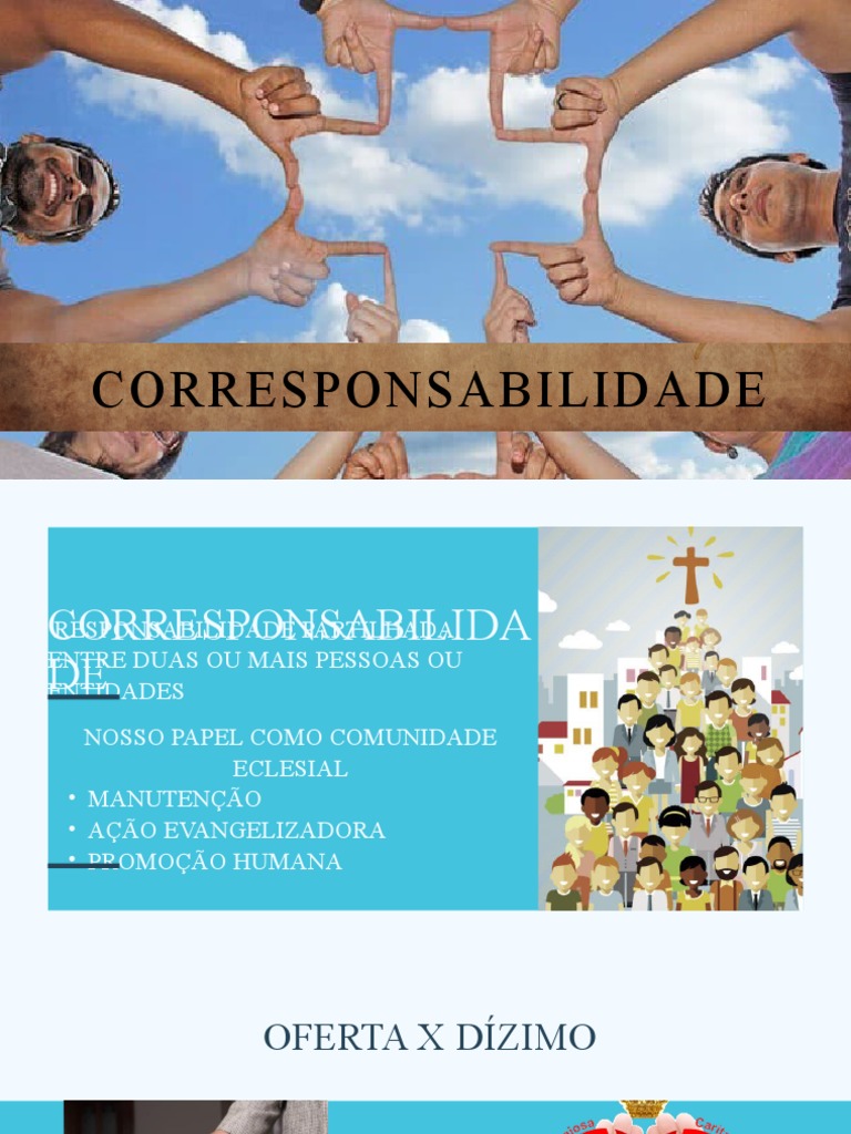 Palestra Corresponsabilidade | PDF