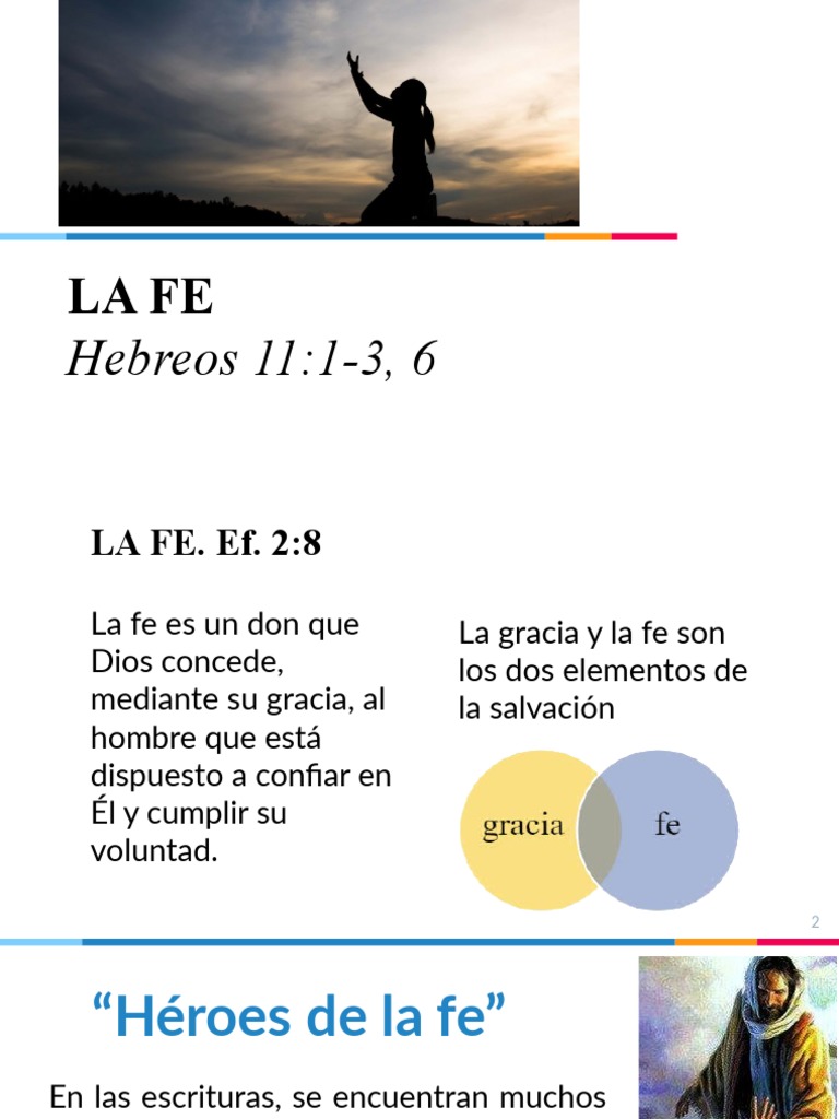 La Fe | PDF | Contenido bíblico | Creencia religiosa y doctrina