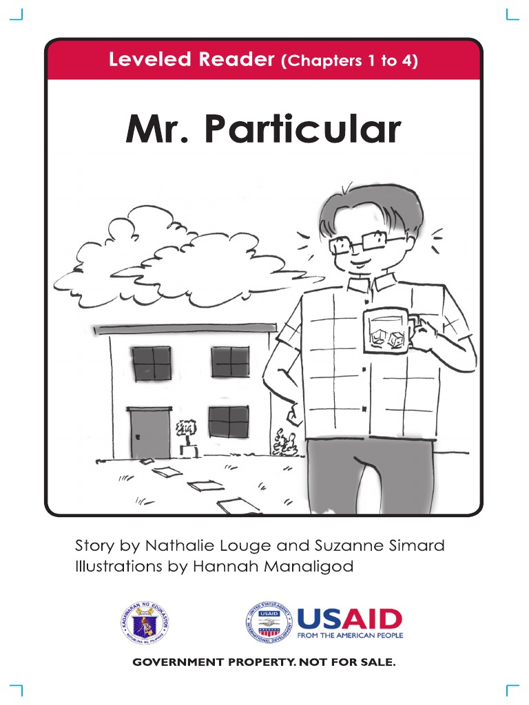Grade 3 English Q1.1 Story Mr. Particular | PDF