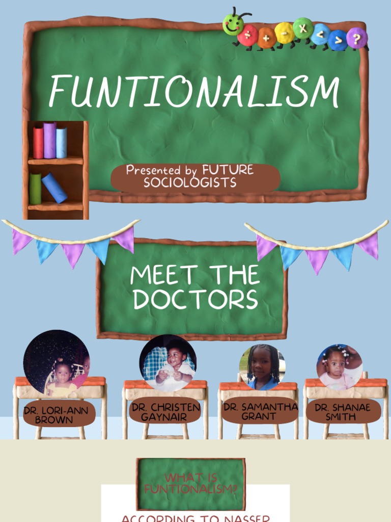 Sociology Presentation On Functionalism | PDF | Social Psychology | Psychological Concepts