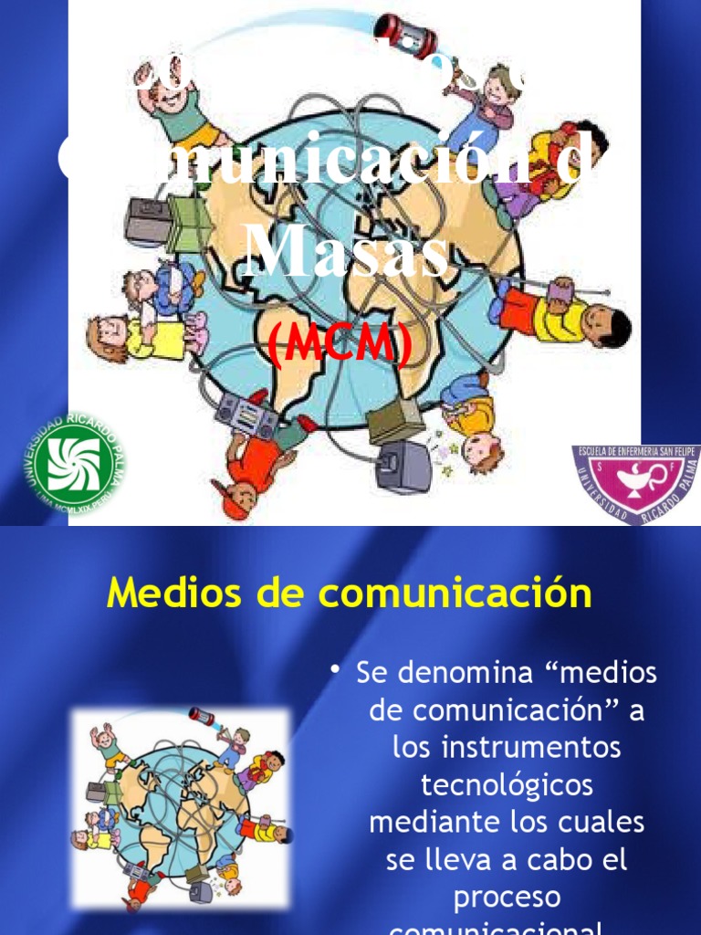 Medios de Comunicación de Masas | PDF | Comunicación | Medios de comunicación en masa