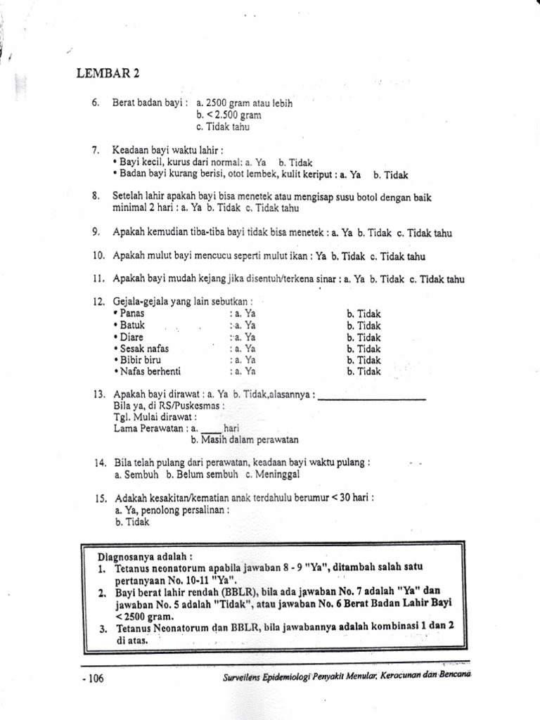 Tetanus Neonatal pada Bayi Baru Lahir | PDF