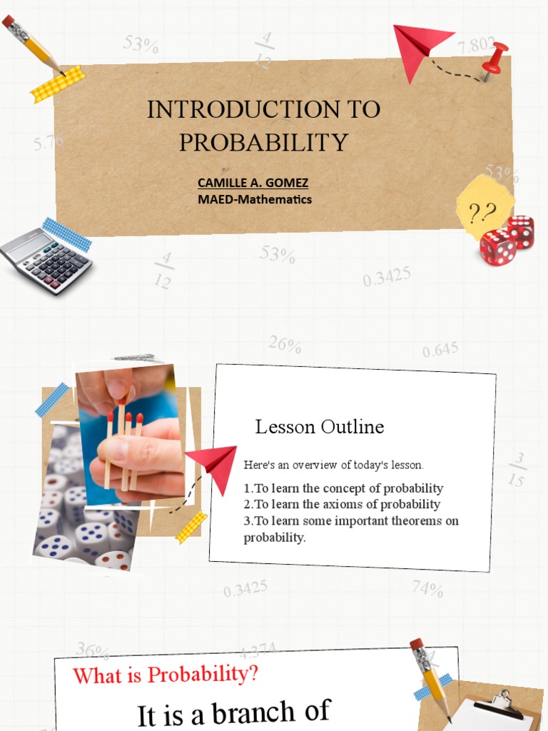 Mathematical Probability | PDF | Probability | Statistics