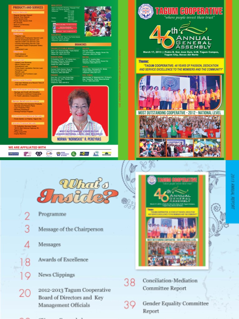 46th Annual General Assembly Souvenir Program | PDF