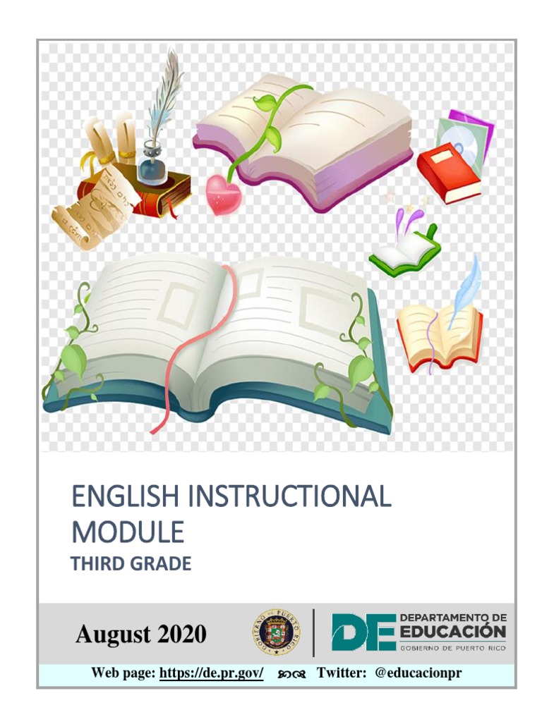 3rd Grade Instructional Module English Program | PDF | Consonant | Phoneme