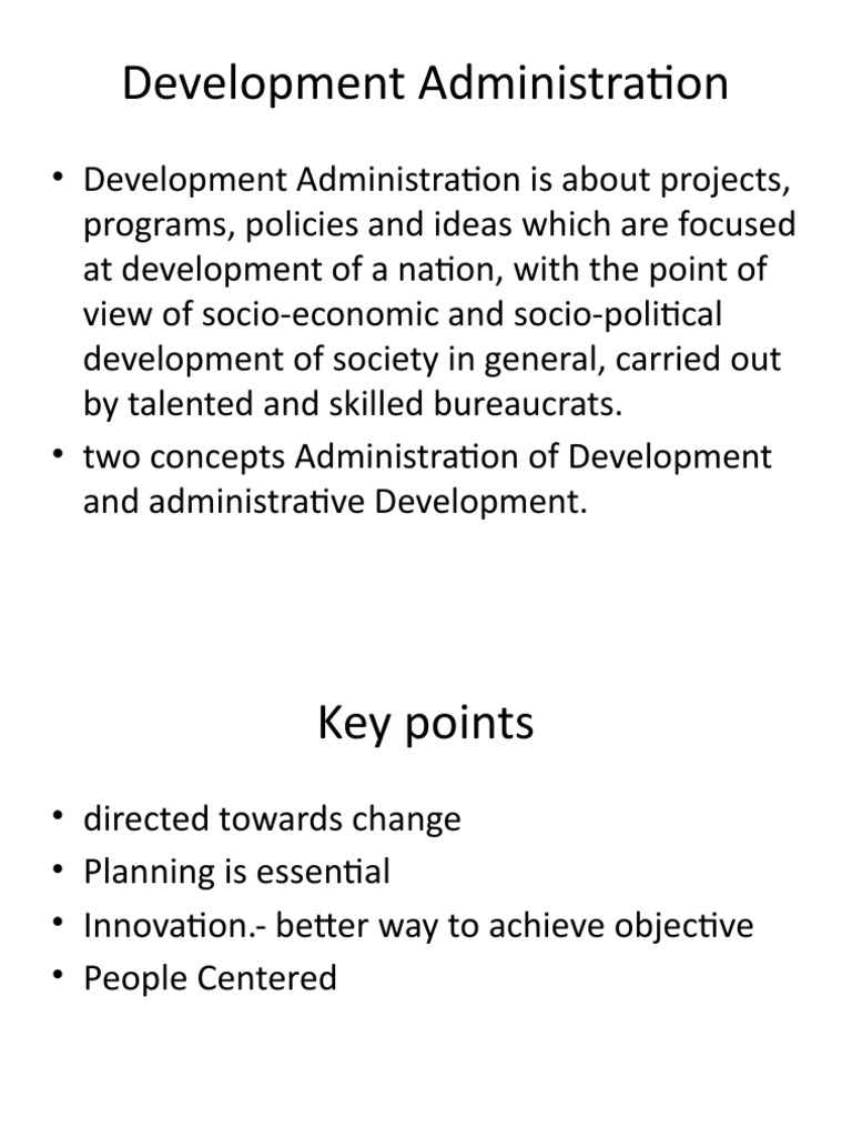 Development Administration | PDF | Public–Private Partnership ...