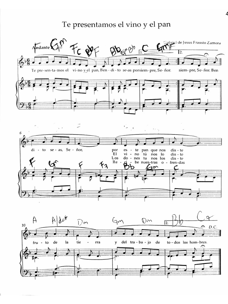 Te Presentamos El Vino y El Pan | PDF