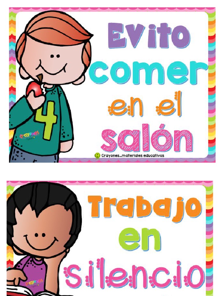 Reglamento Del Aula | PDF