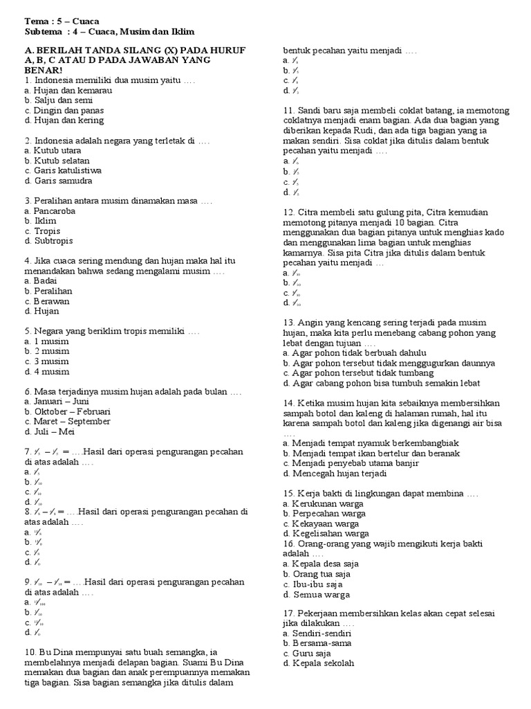 Tema 5 Subtema 4 | PDF