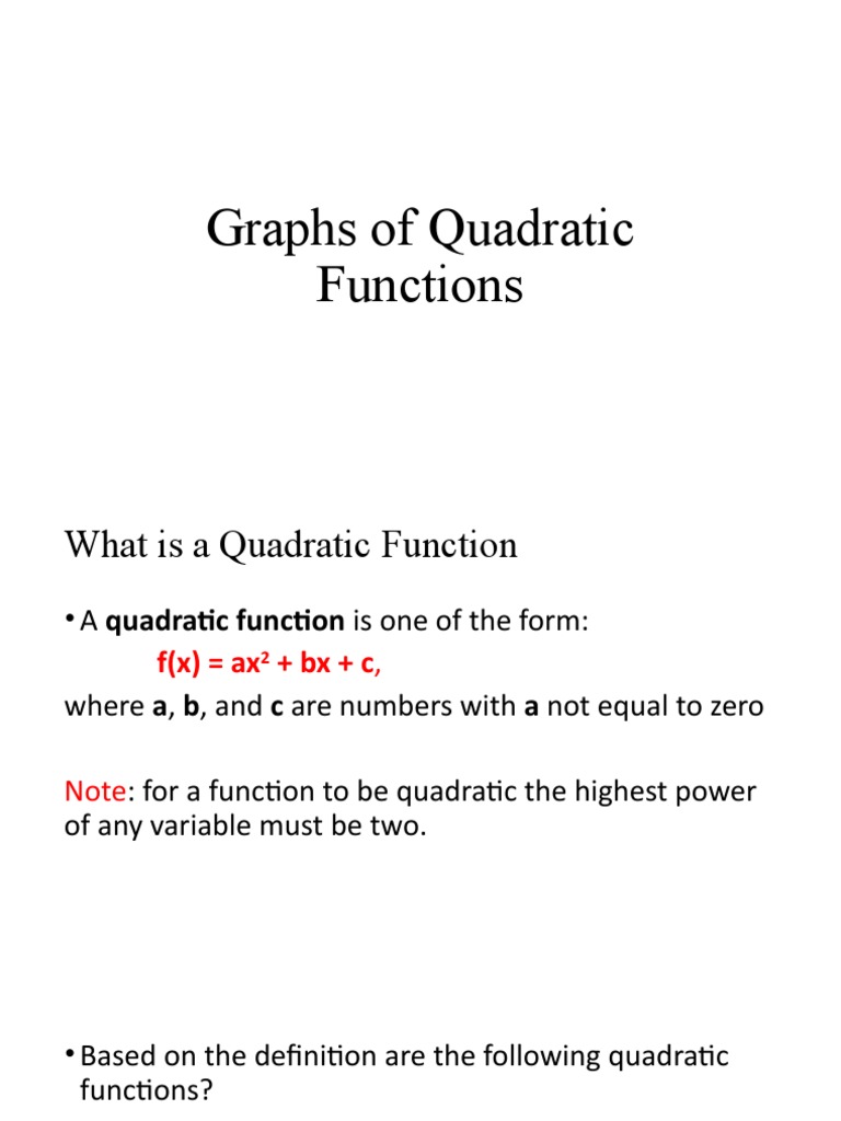 Graphing Quadratics | PDF | Combinatorics | Discrete Mathematics