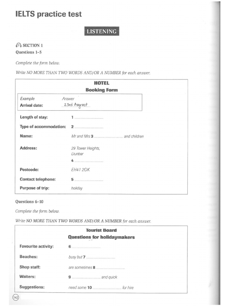Progress Test 1 | PDF