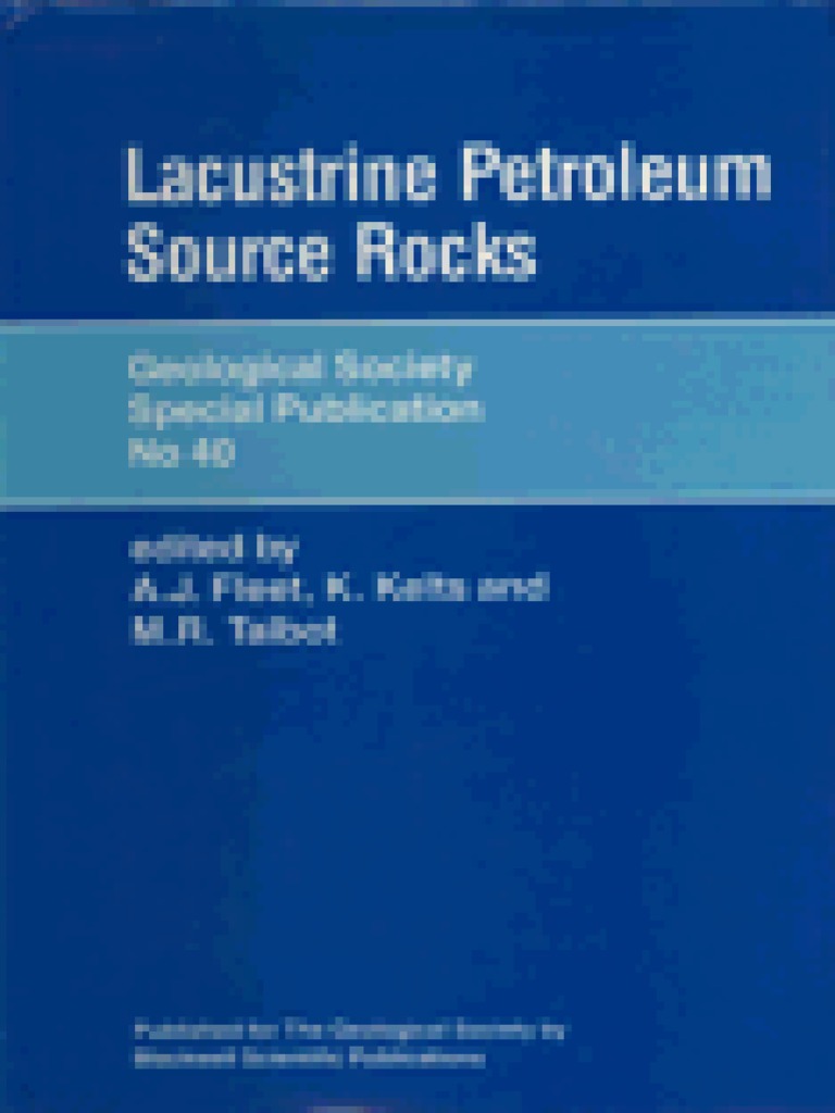 Lacustrine Petroleum Source Rocks | PDF | Lake | Sedimentary Rock