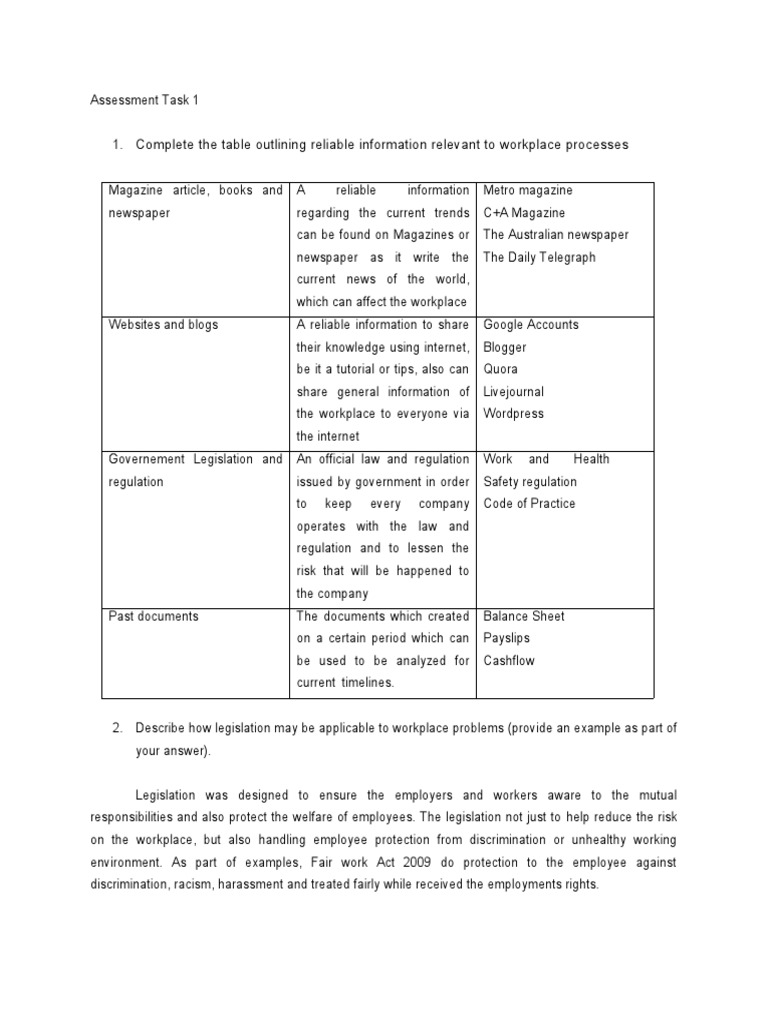 Assessment Task | PDF | Risk | Decision Making
