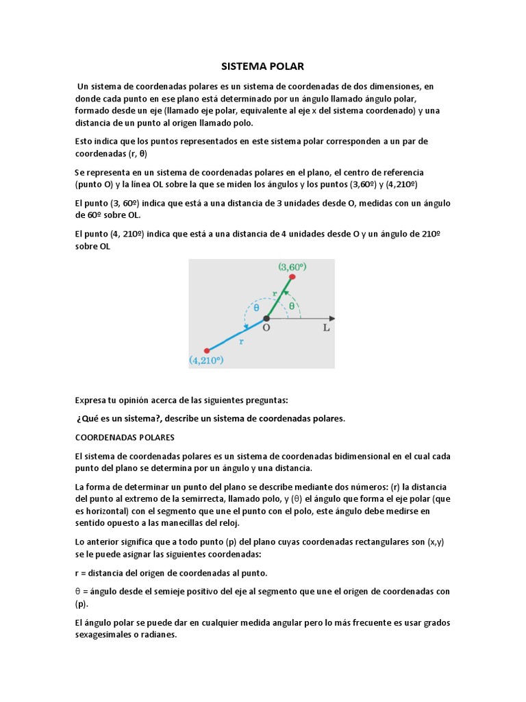 Sistema Polar Foro #4 | PDF