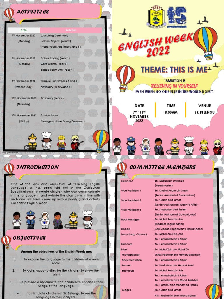 Buku Program Eng Week 2022 | PDF | Linguistics | Communication