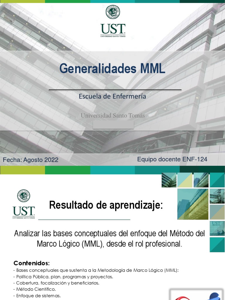 Bases Conceptuales Generalidades MML | PDF | Evaluación | Diseño