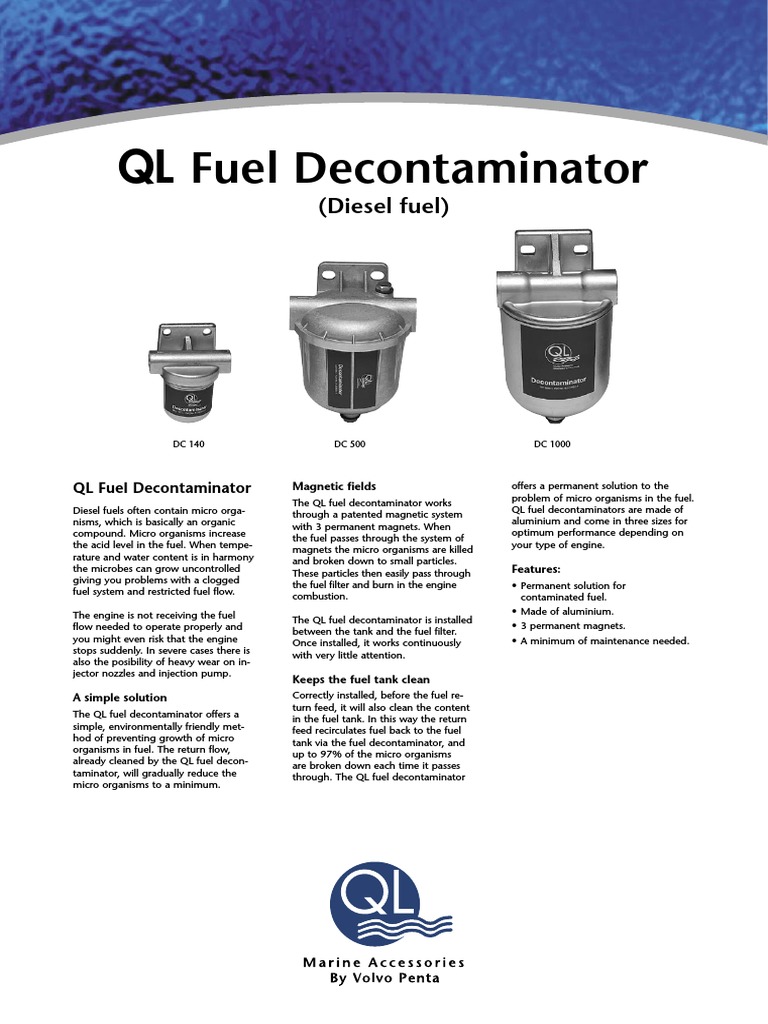 QL - Fuel Decontaminator (Eng) | PDF | Diesel Engine | Engines