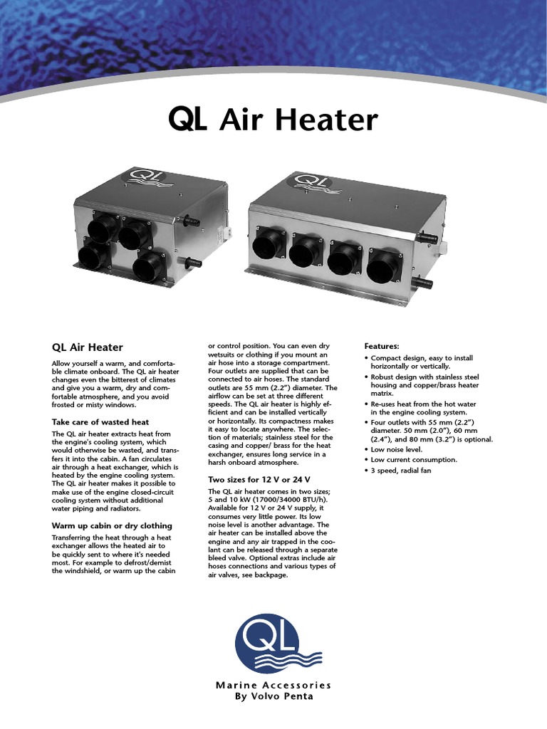 QL - Air Heater (Eng) | PDF