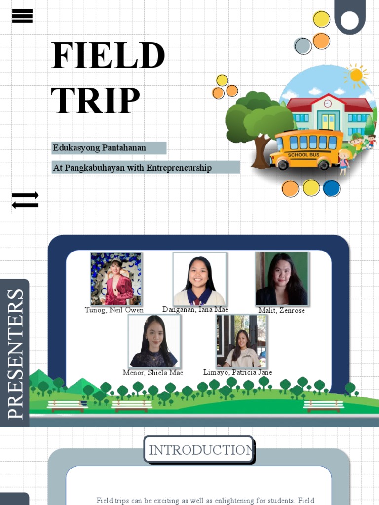 Field Trip: Edukasyong Pantahanan at Pangkabuhayan With ...
