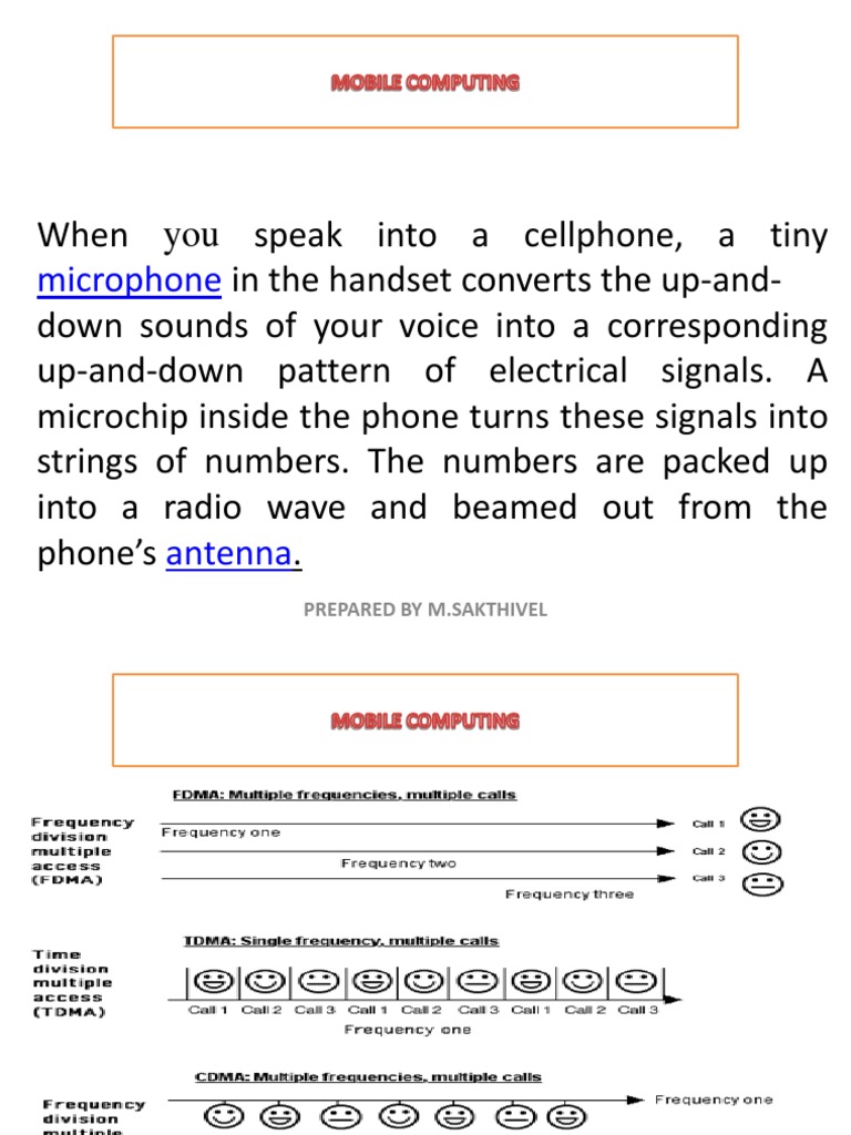 Mobile Computing Basics | PDF | Radio | Modulation