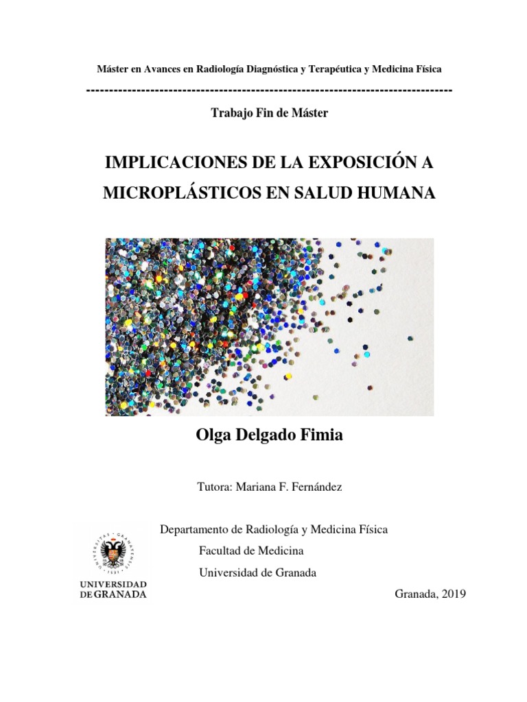 Lectura Extensa. Microplásticos Porolga Delgado Fimia | PDF ...