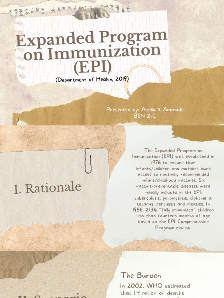 Expanded Immunization Program Guide | PDF