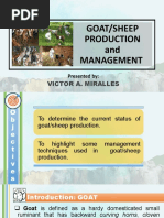 UNIT 3 Animal Production | PDF | Livestock | Agriculture