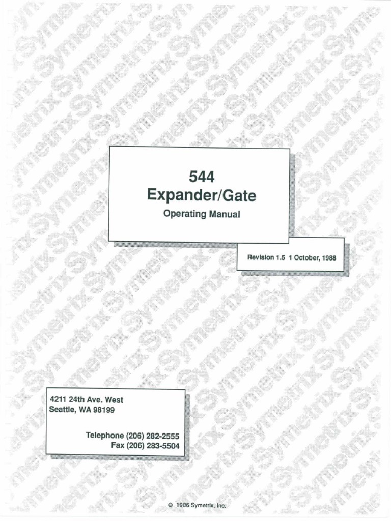 544 User Guide | PDF