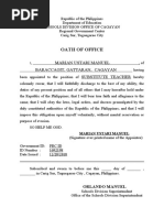 SAMPLE Oath of Office | PDF