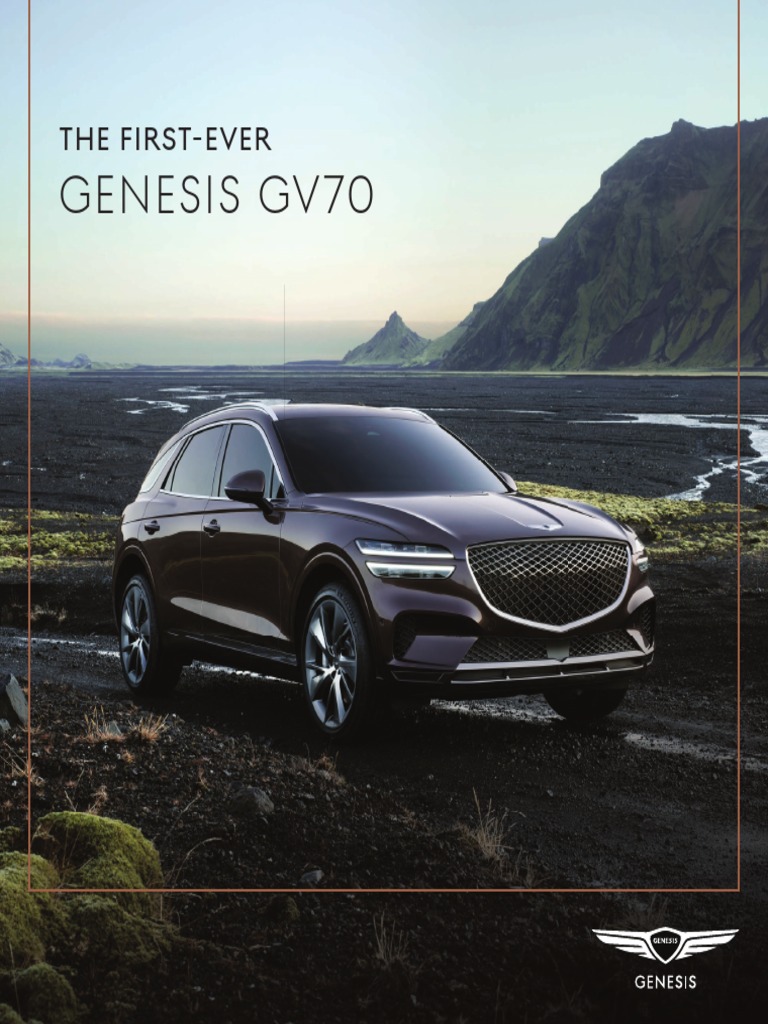2022 Genesis GV70 Brochure | PDF | Four Wheel Drive | Android ...