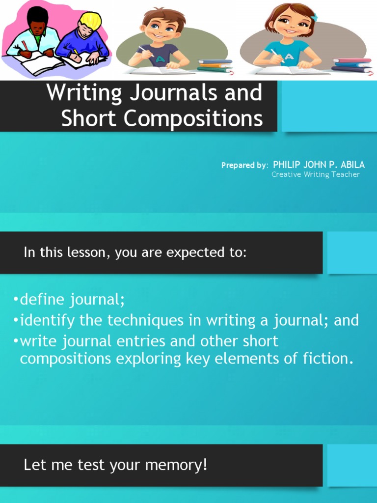 Journal Writing | PDF