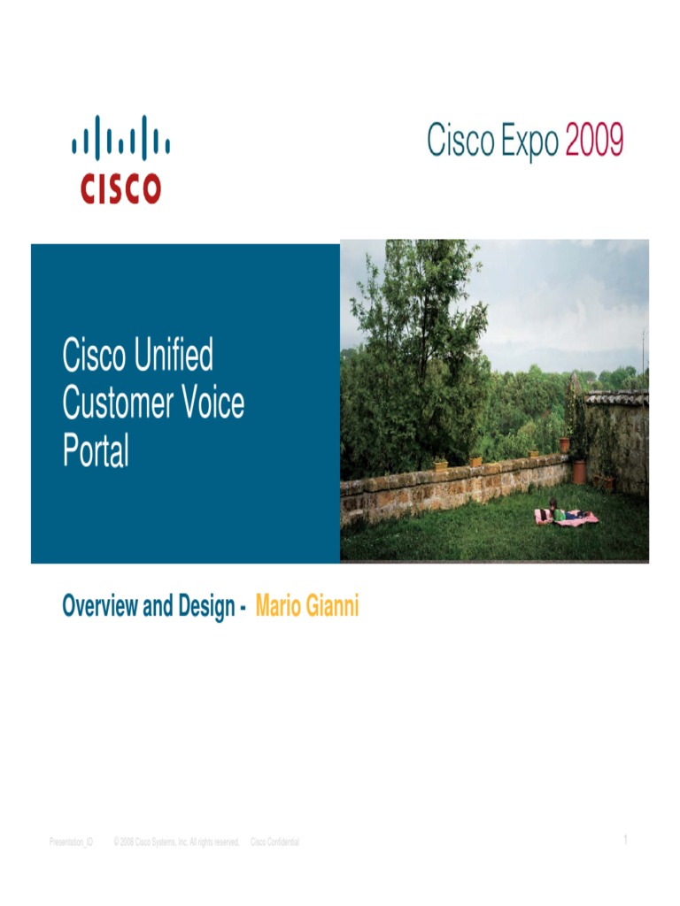 Cisco Unified Customer Voice Portal | PDF | Session Initiation Protocol | Interactive Voice Response