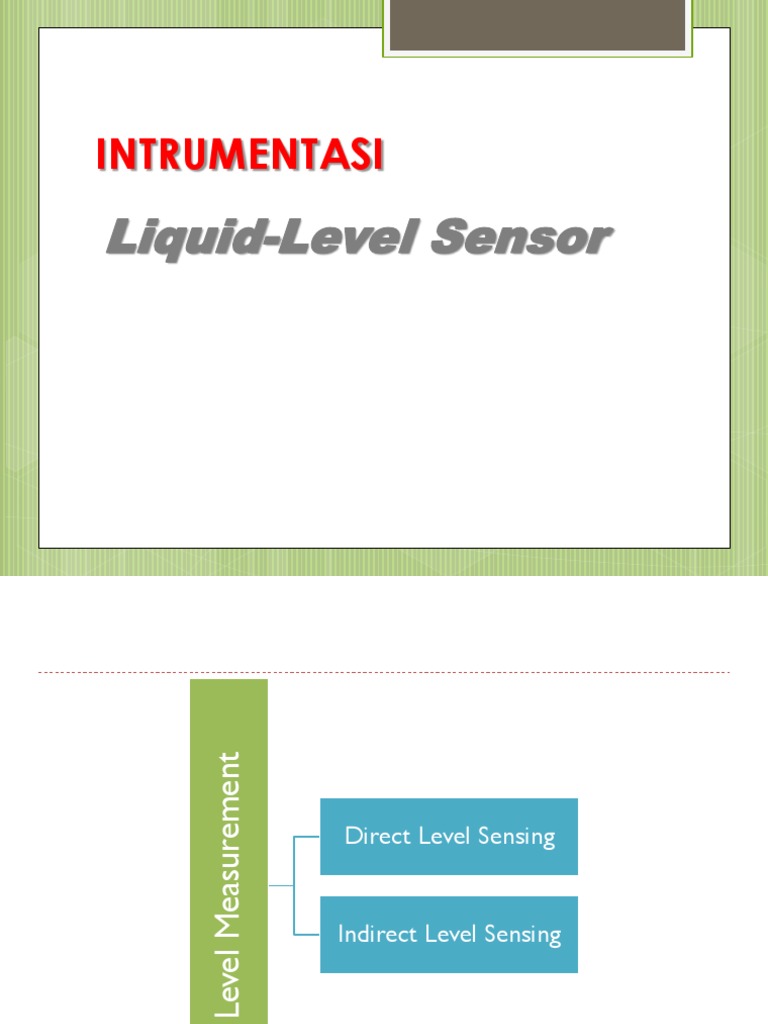 Liquid Level Sensor | PDF
