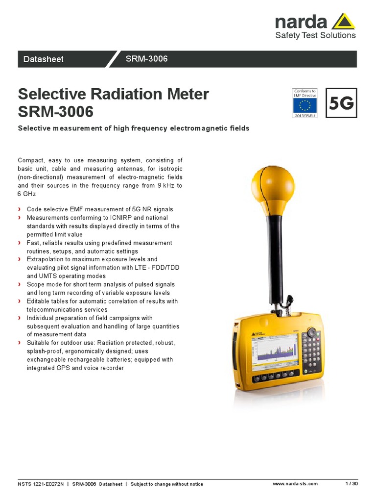 Datasheet SRM 3006 | PDF | Bandwidth (Signal Processing) | Decibel
